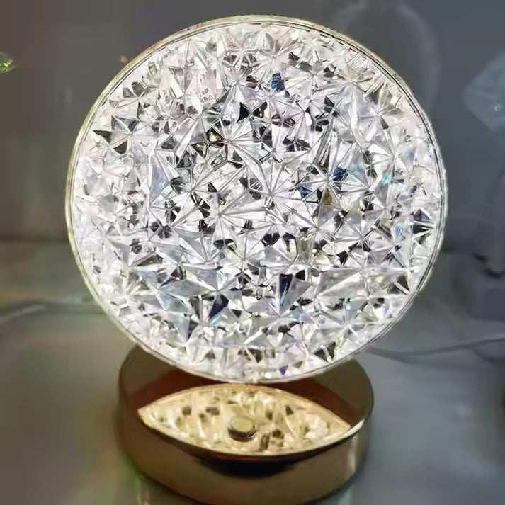 Circle Shape Crystal Diamond Lamp – URBAN PANDA