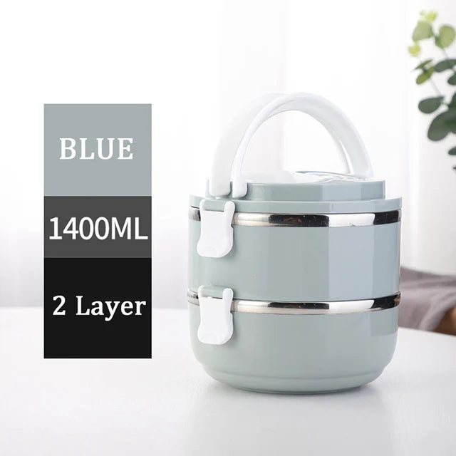Double Layer Tiffin Type Lunch Box – URBAN PANDA