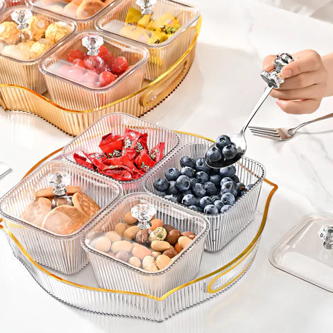 Elegant Tray With 4 Sweet Containers – URBAN PANDA