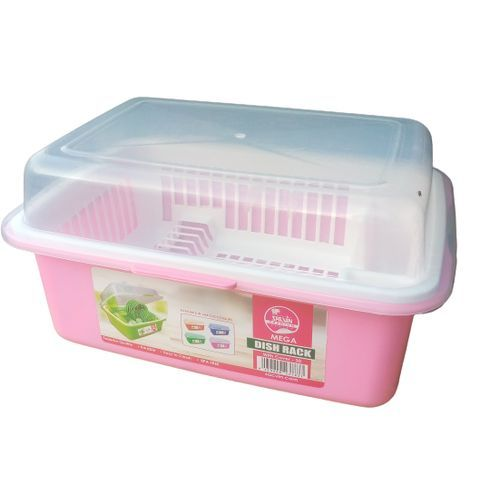 Plastic Plate Rack With Lid - Small – URBAN PANDA